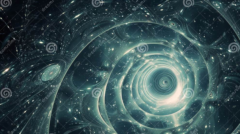 A Circular Pattern of Overlapping Rings Hinting at the Cyclical Nature ...