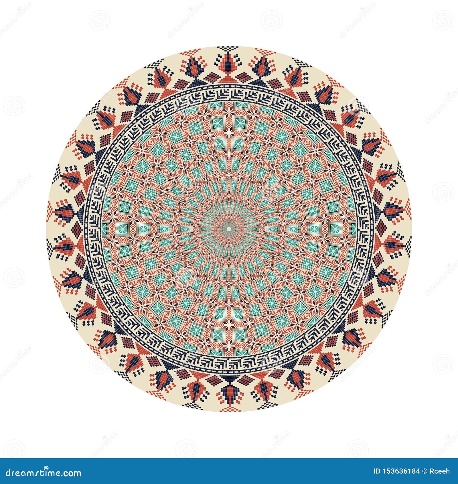 Palestinian design element stock vector. Illustration of abstract ...