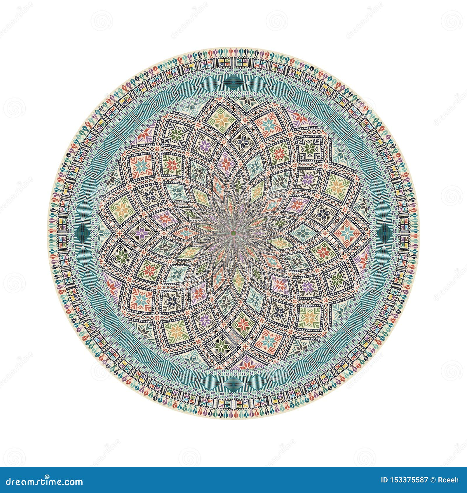 Palestinian design element stock vector. Illustration of decoration ...