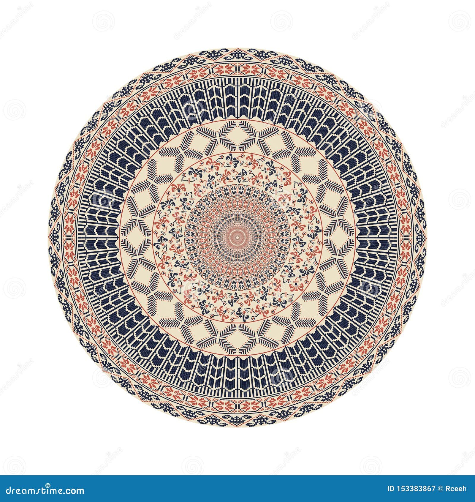 Palestinian design element stock vector. Illustration of flower - 153383867