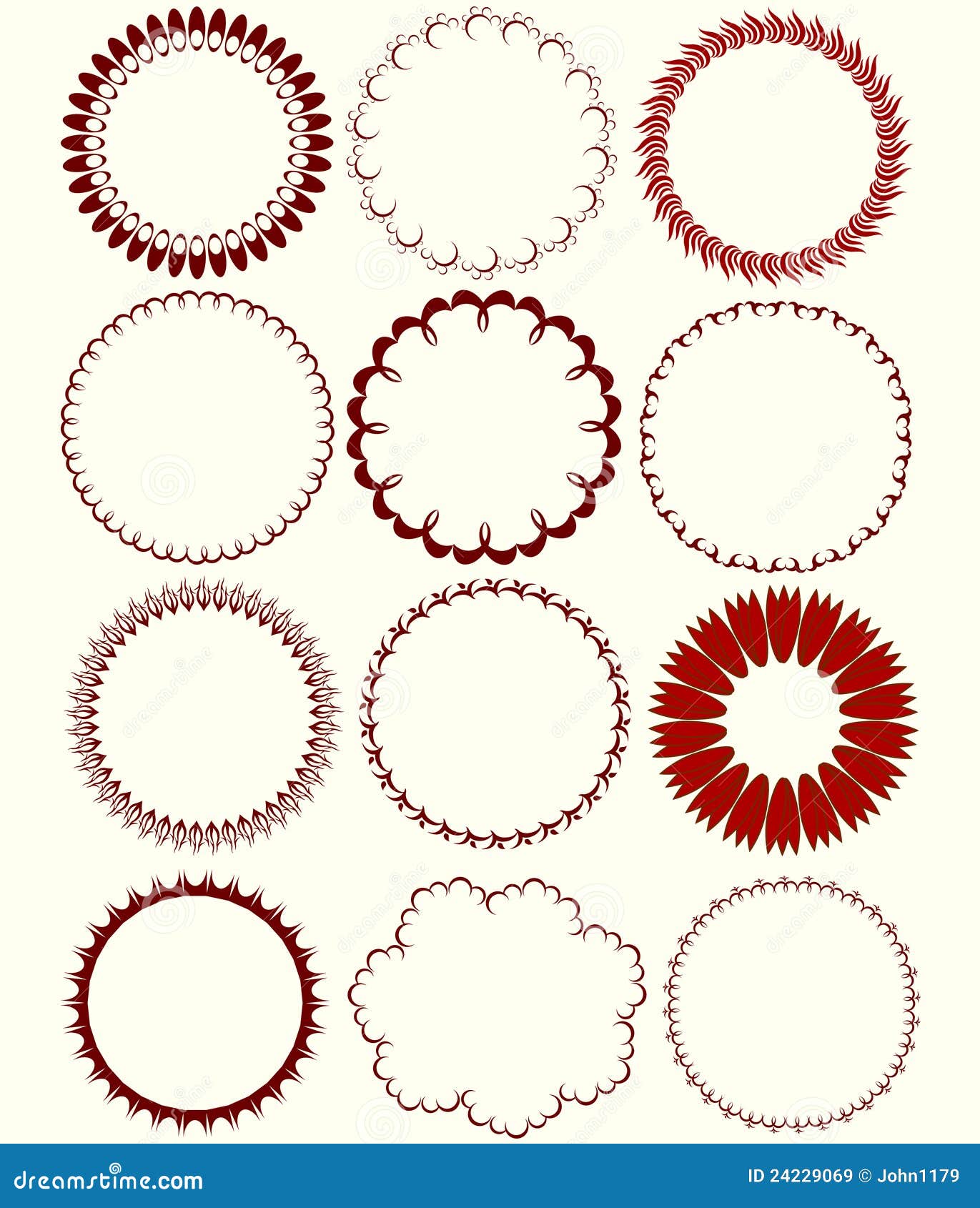Circular patterns stock illustration. Illustration of paint - 24229069