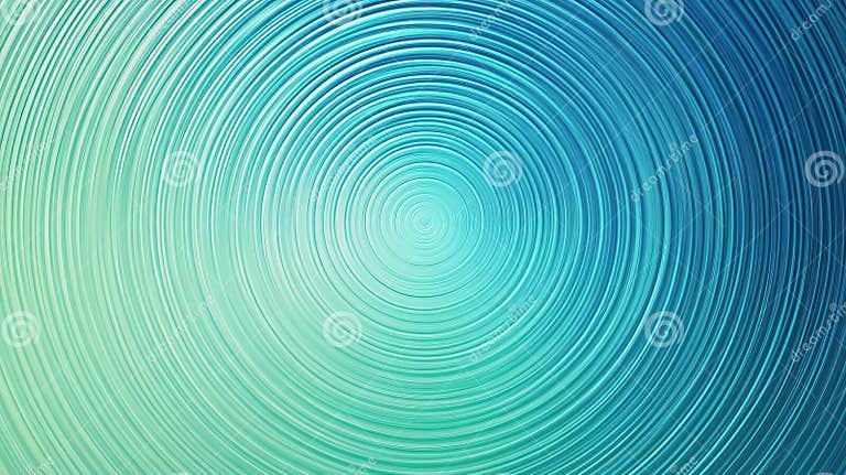 Circular Patterns with Gradient Blue Colors Create a Soothing Visual ...