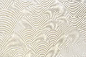 Circular Patterns on White Plaster. Abstract Texture Stock Photo ...
