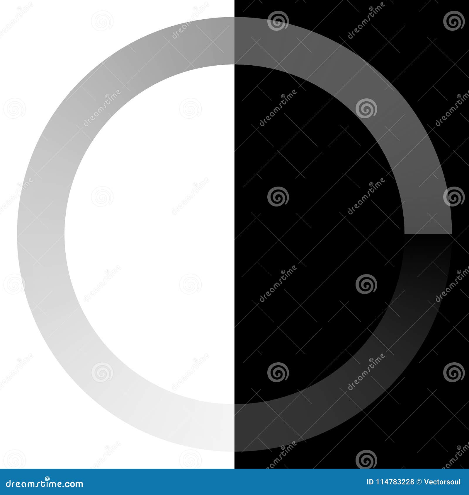 Circular Preloader, Buffer, Loader Element W/ Transparency Stock Vector - Illustration of ...