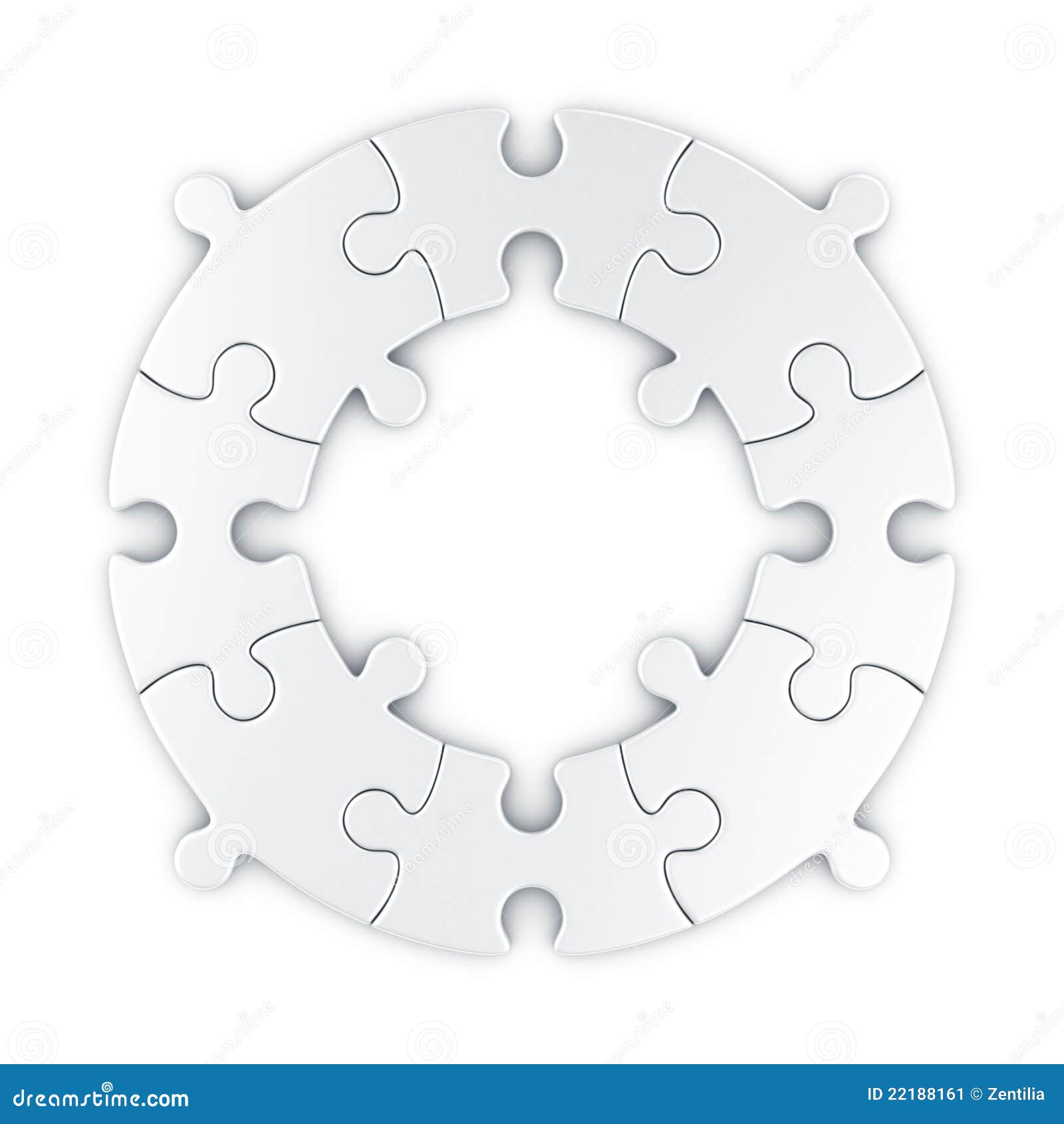 Circular puzzle stock illustration. Illustration of wheel - 22188161