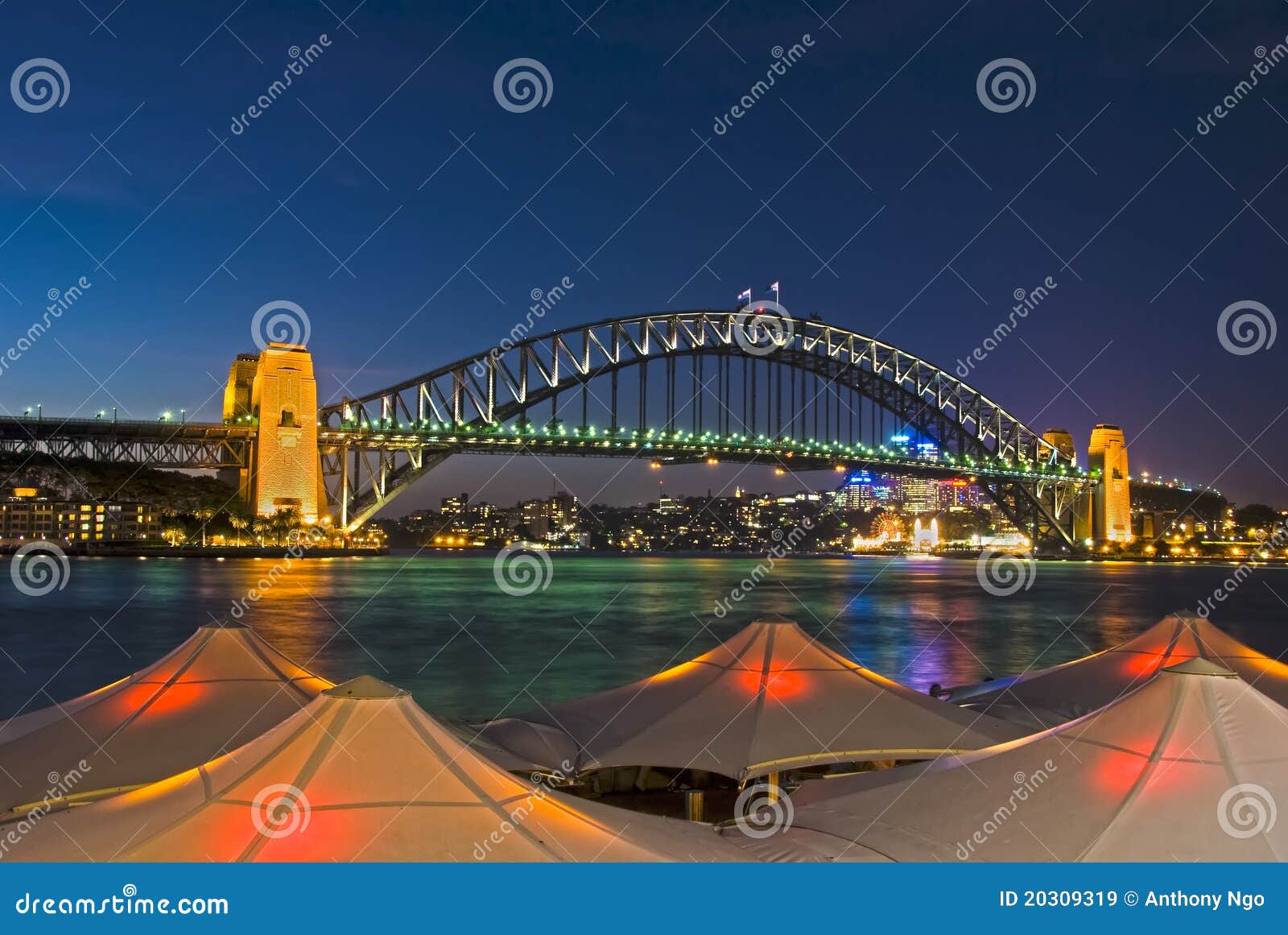 Circular Quay - Sydney Harbour Bridge Stock Image - Image of cityscape ...