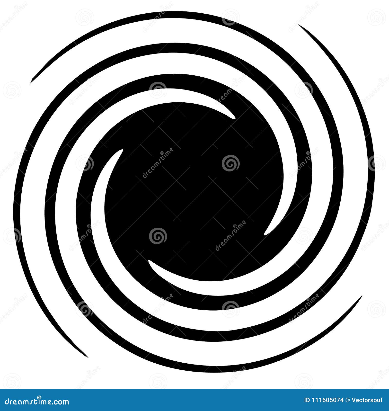 Circular, Radial Arrow For Centrifuge, Twist, Cycle Themes. Ripple ...