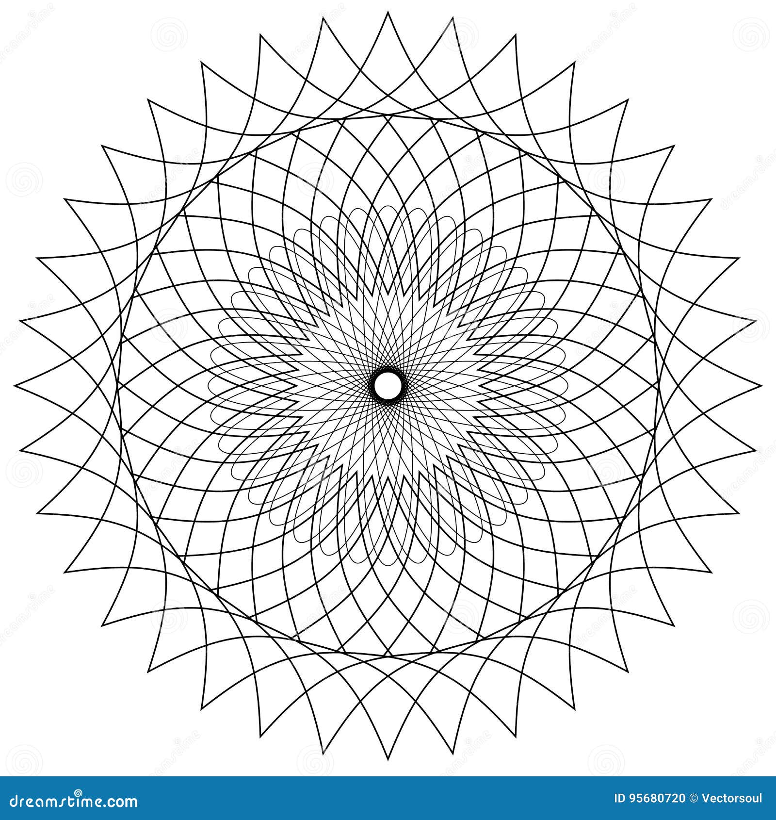 Circular Radiating Colors Stock Photography | CartoonDealer.com #4412954