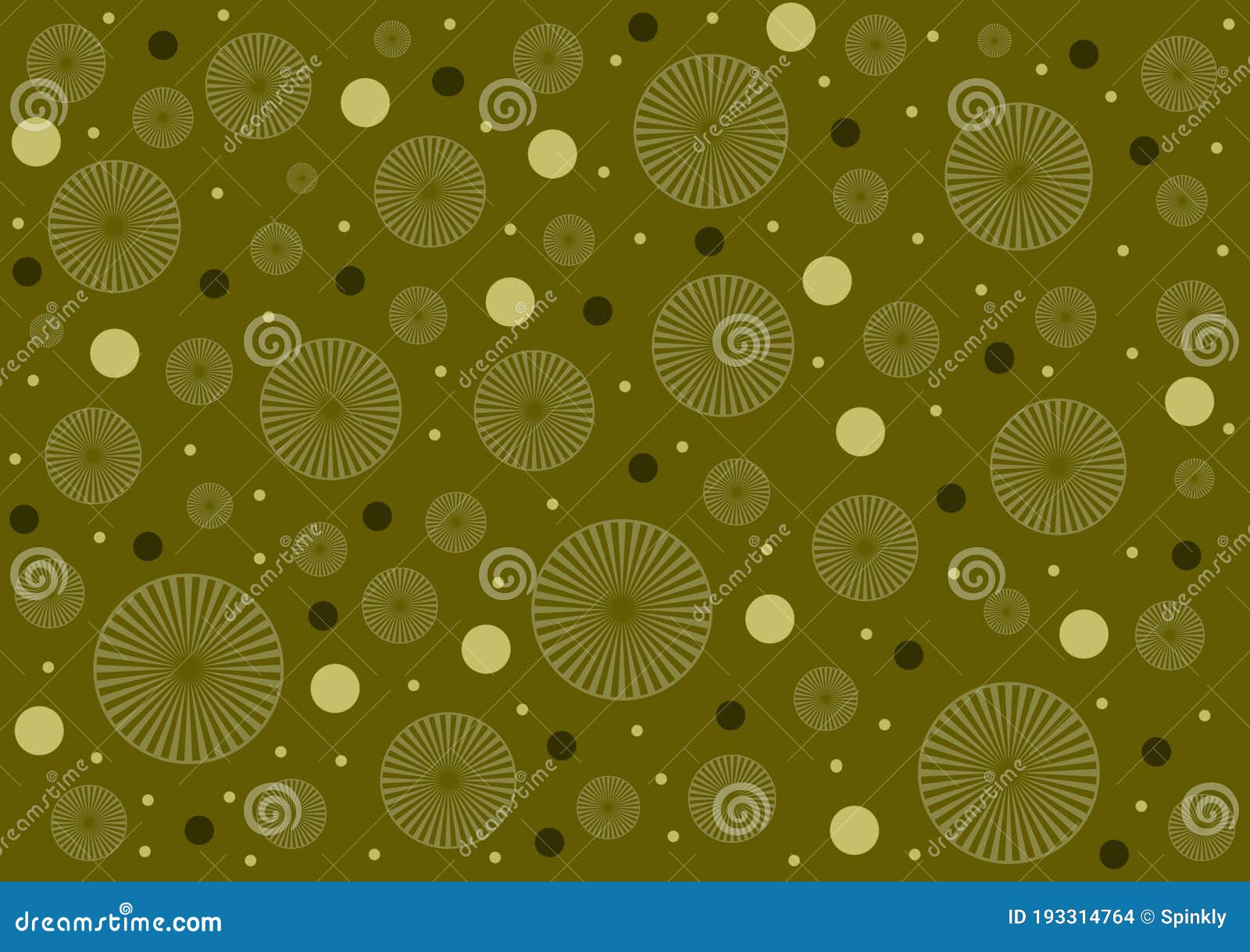 Circular Random Pattern Background Wallpaper Design Layout Stock ...