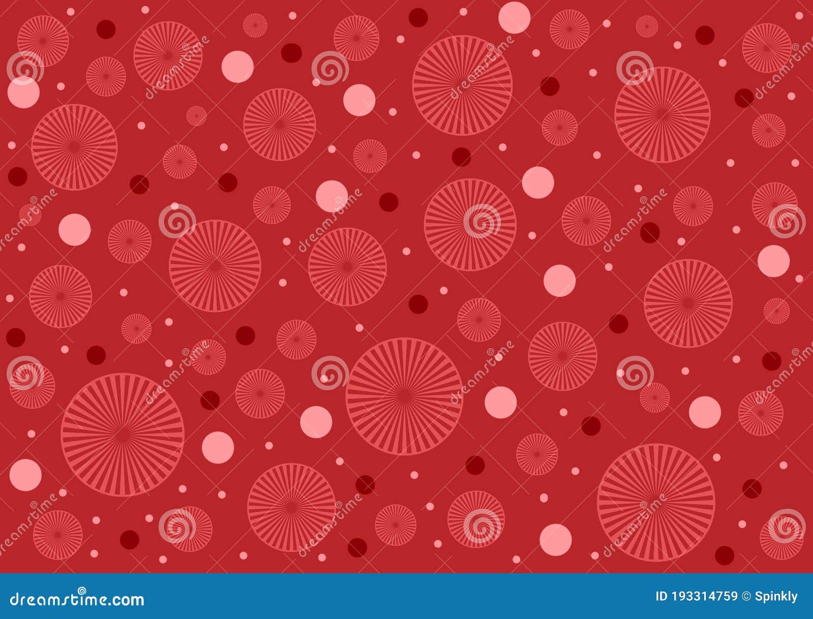 Circular Random Pattern Background Wallpaper Design Layout Stock ...