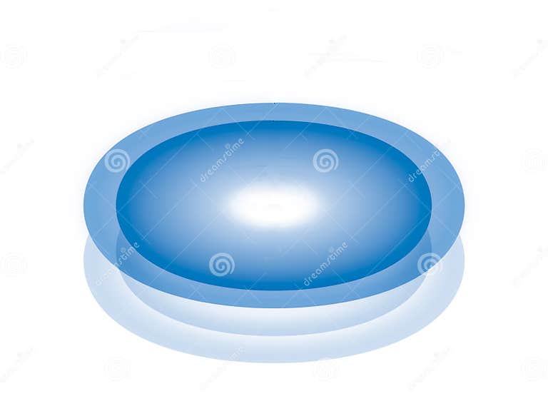 Circular Ring Shape Stack with Cover Lid, 3d Optic Stock Image - Image ...