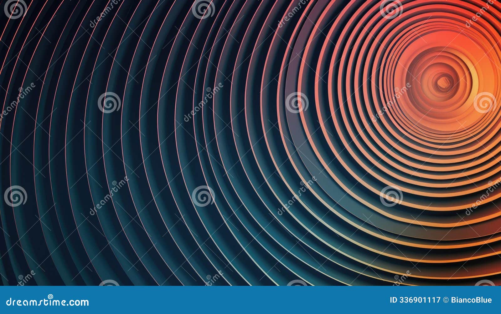 Circular Ripple Background with Gradient for Modern Designs and Dynamic ...