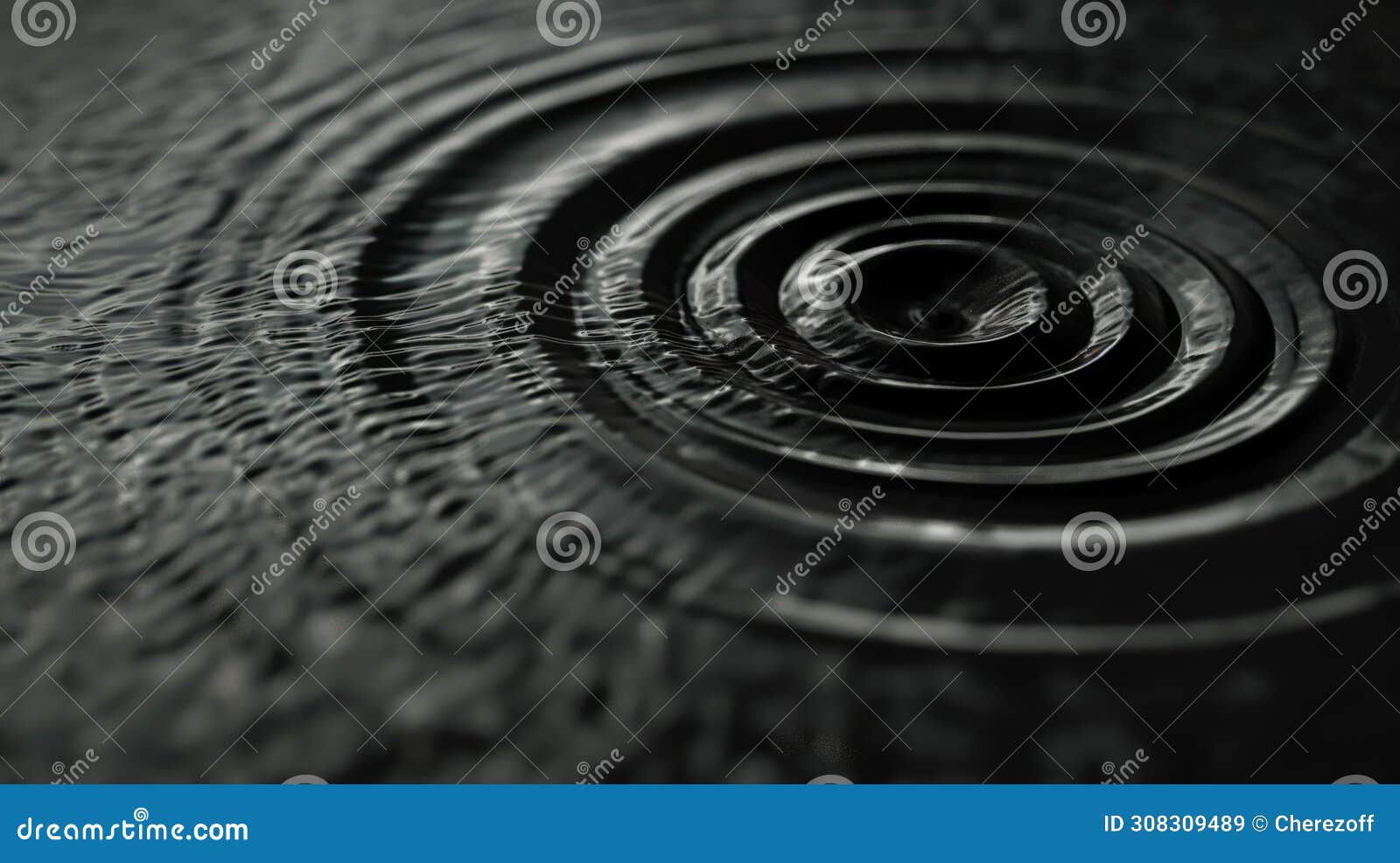 Circular Ripples on the Surface of the Water from Falling Droplets ...