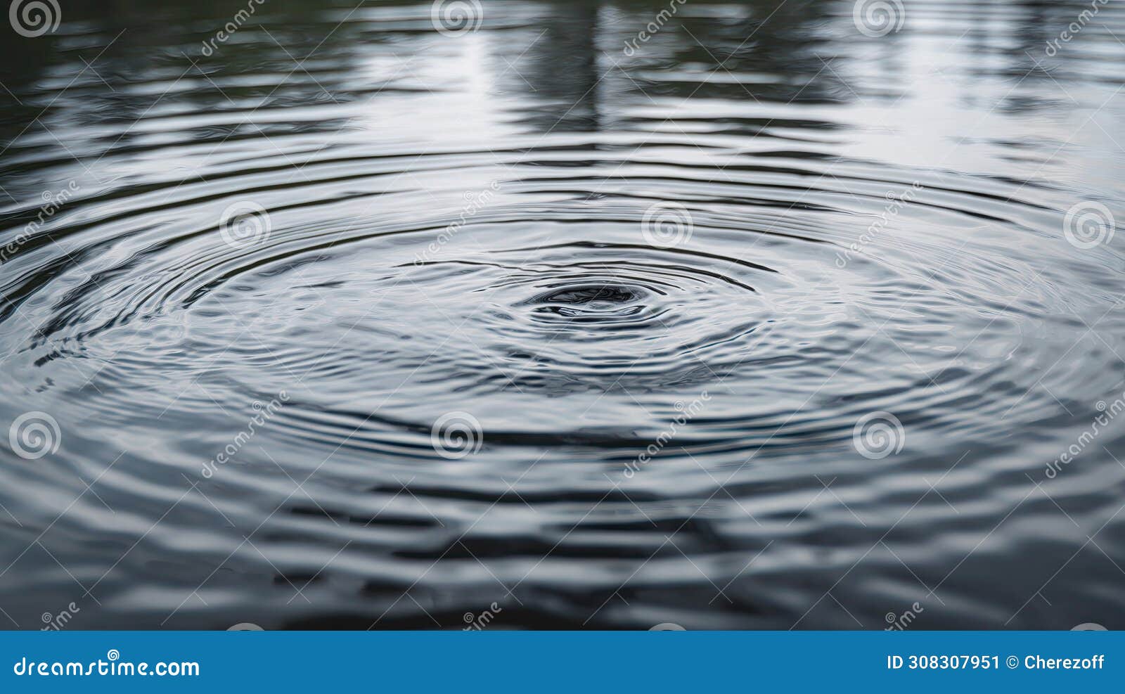 Circular Ripples on the Surface of the Water from Falling Droplets ...