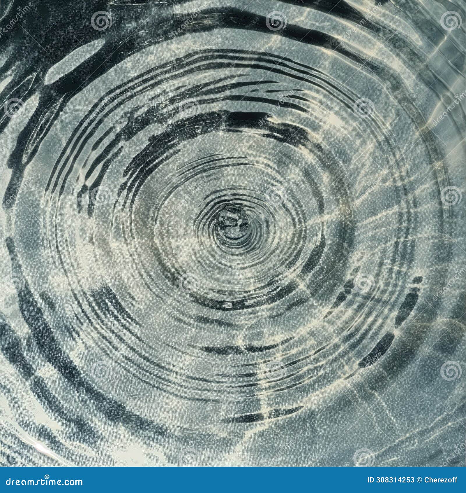 Circular Ripples on the Surface of the Water from Falling Droplets ...