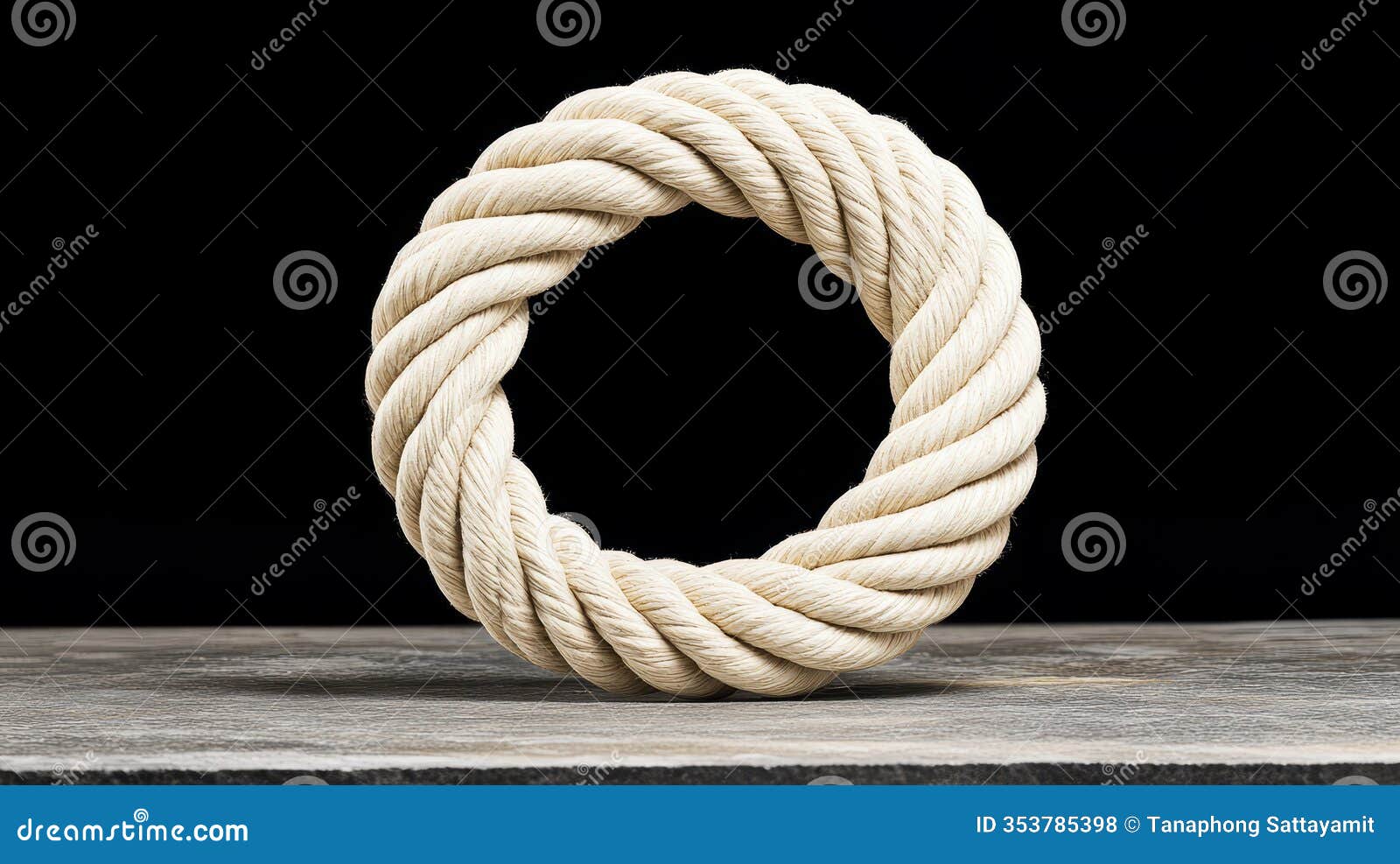 Circular Rope Coil Texture a Circular Rope Coil Symbolizing Unity ...