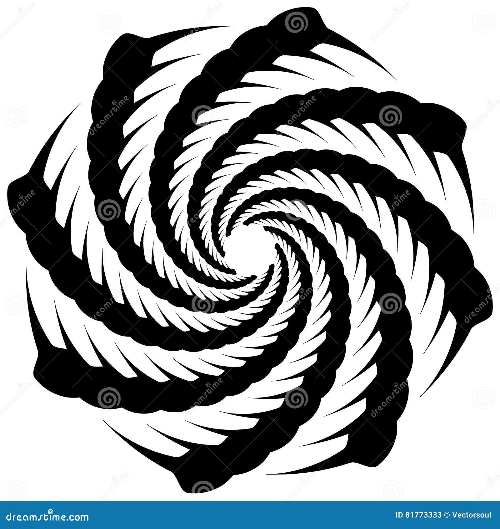 Circular, Rotating Spiral, Vortex Element, Motif. Abstract Geome Stock ... Circular, Rotating Spiral, Vortex Element, Motif. Abstract Geome Stock ...