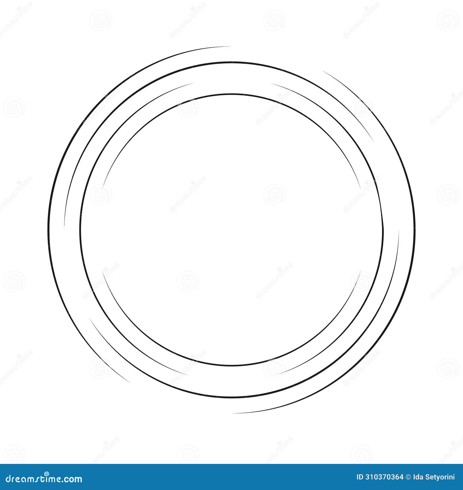 Circular round frame logo stock illustration. Illustration of flower ...