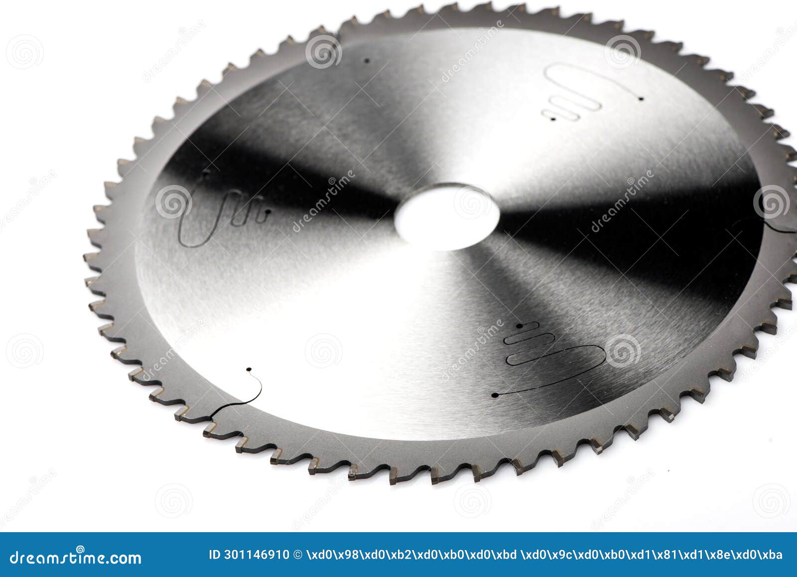 Circular Saw Blade Close-up. Circular Saw Isolated on White Background ...