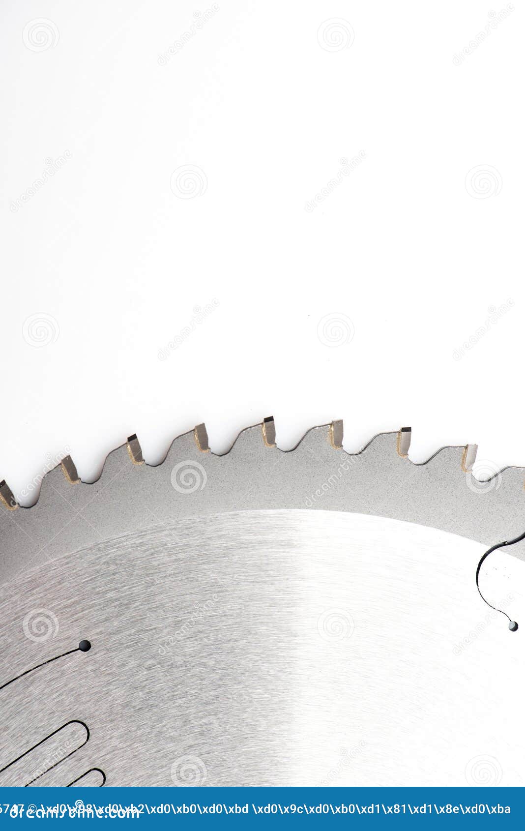 Circular Saw Blade Close-up. Circular Saw Isolated on White Background ...