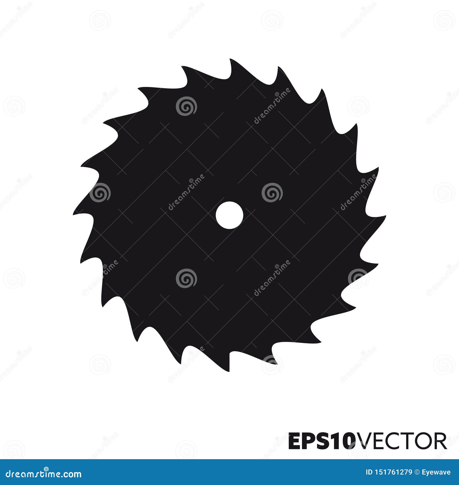 Circular Saw Blade Vector Glyph Icon Stock Vector - Illustration of ...