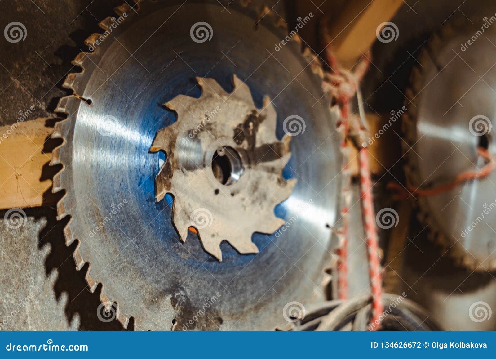 Circular saw disc stock photo. Image of construction - 134626672