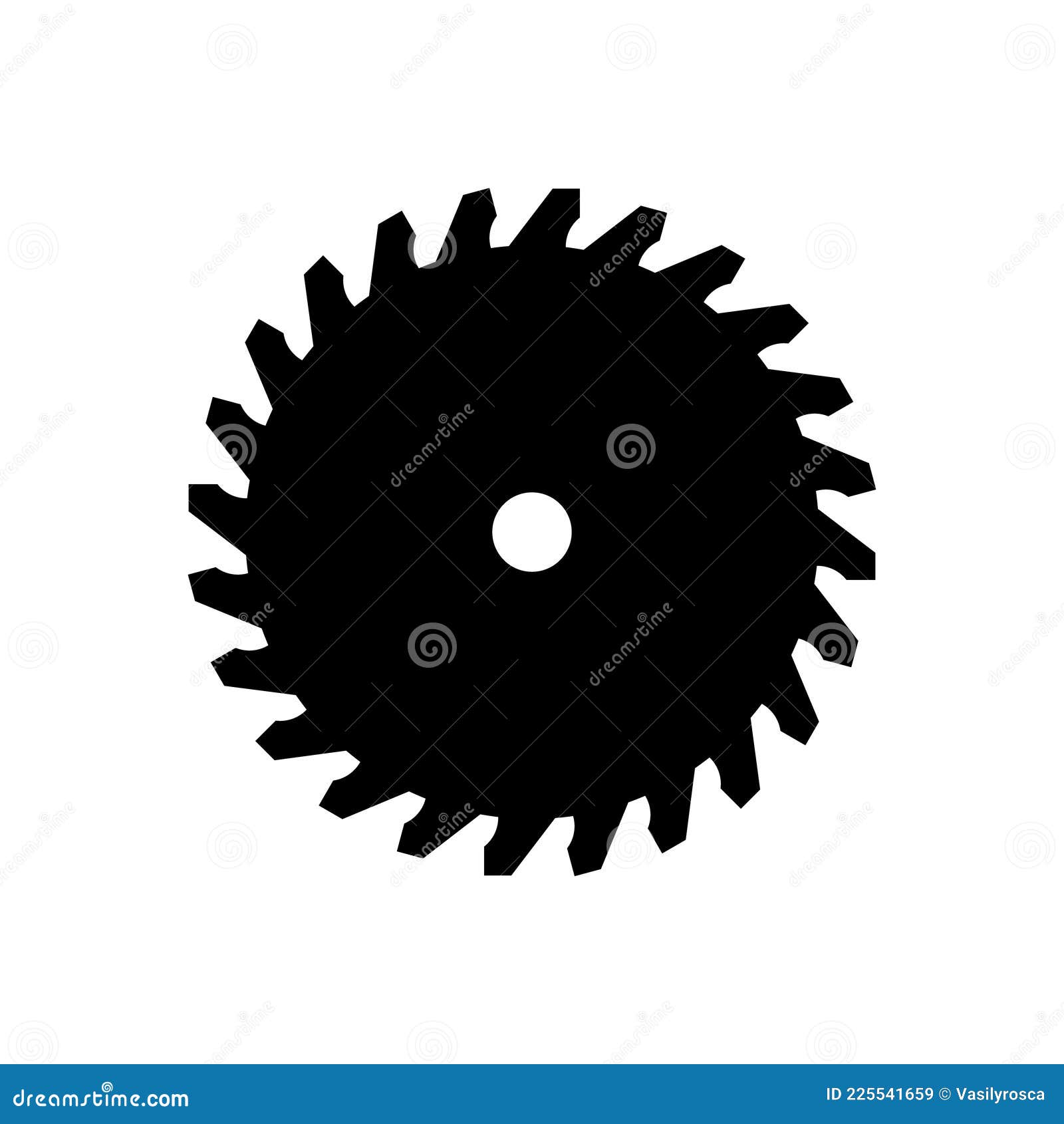 Circular Saw Metal Icon. Vector Blade Icon Saw Tool Cut Stock Vector ...