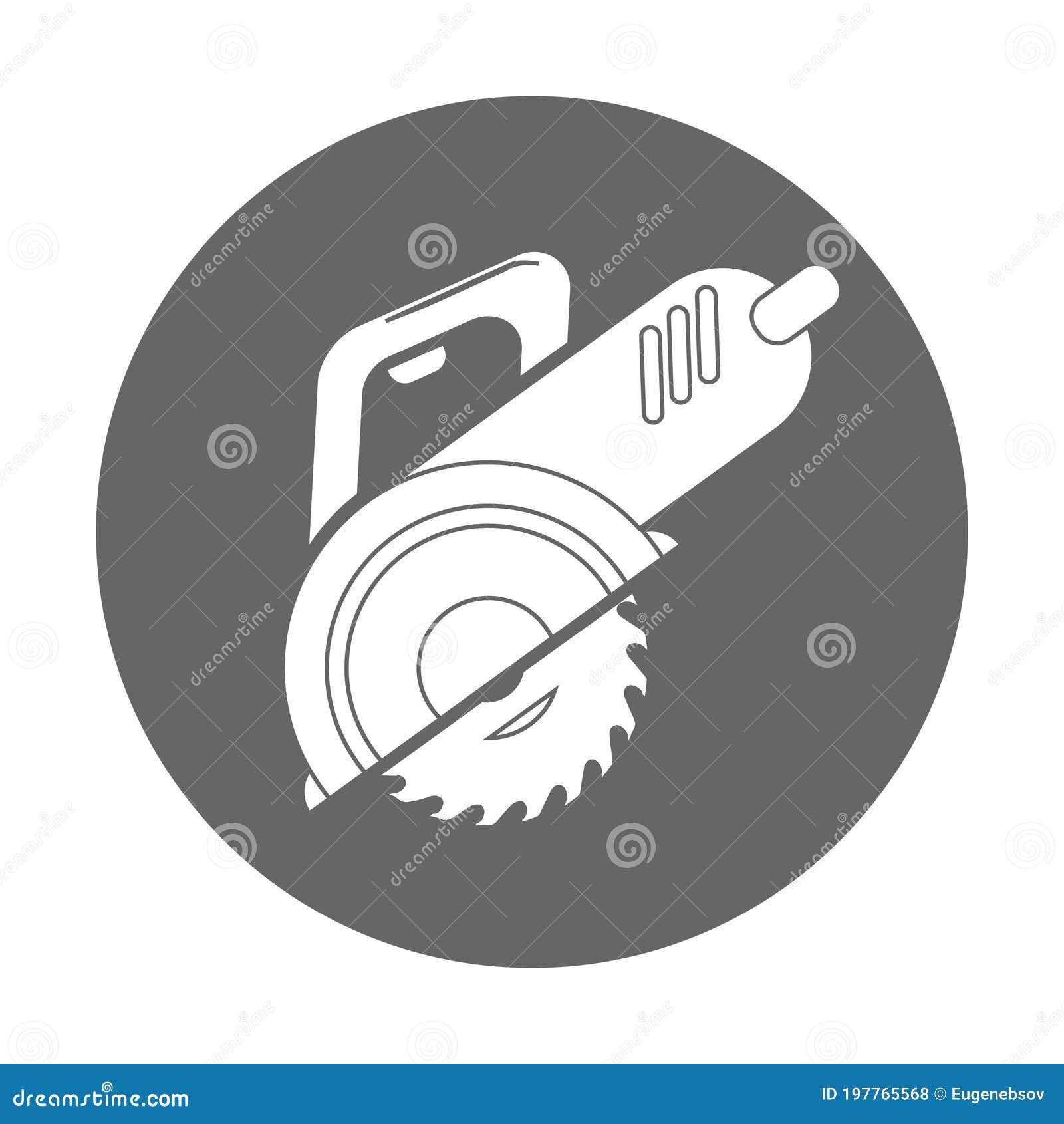 Circular Saw, A Working Carpenter, A Stack Of Logs. A Sawmill And ...