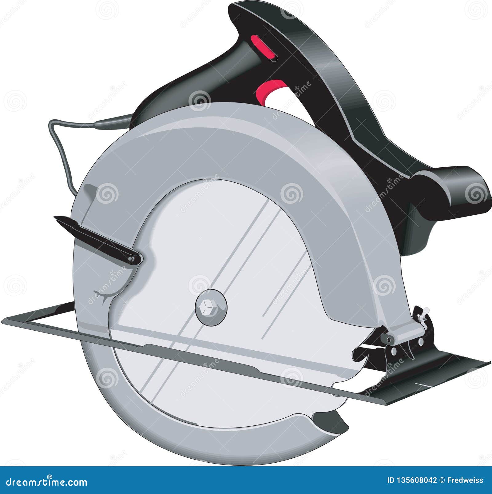 Circular Saw Vector Illustration Stock Vector - Illustration of ...