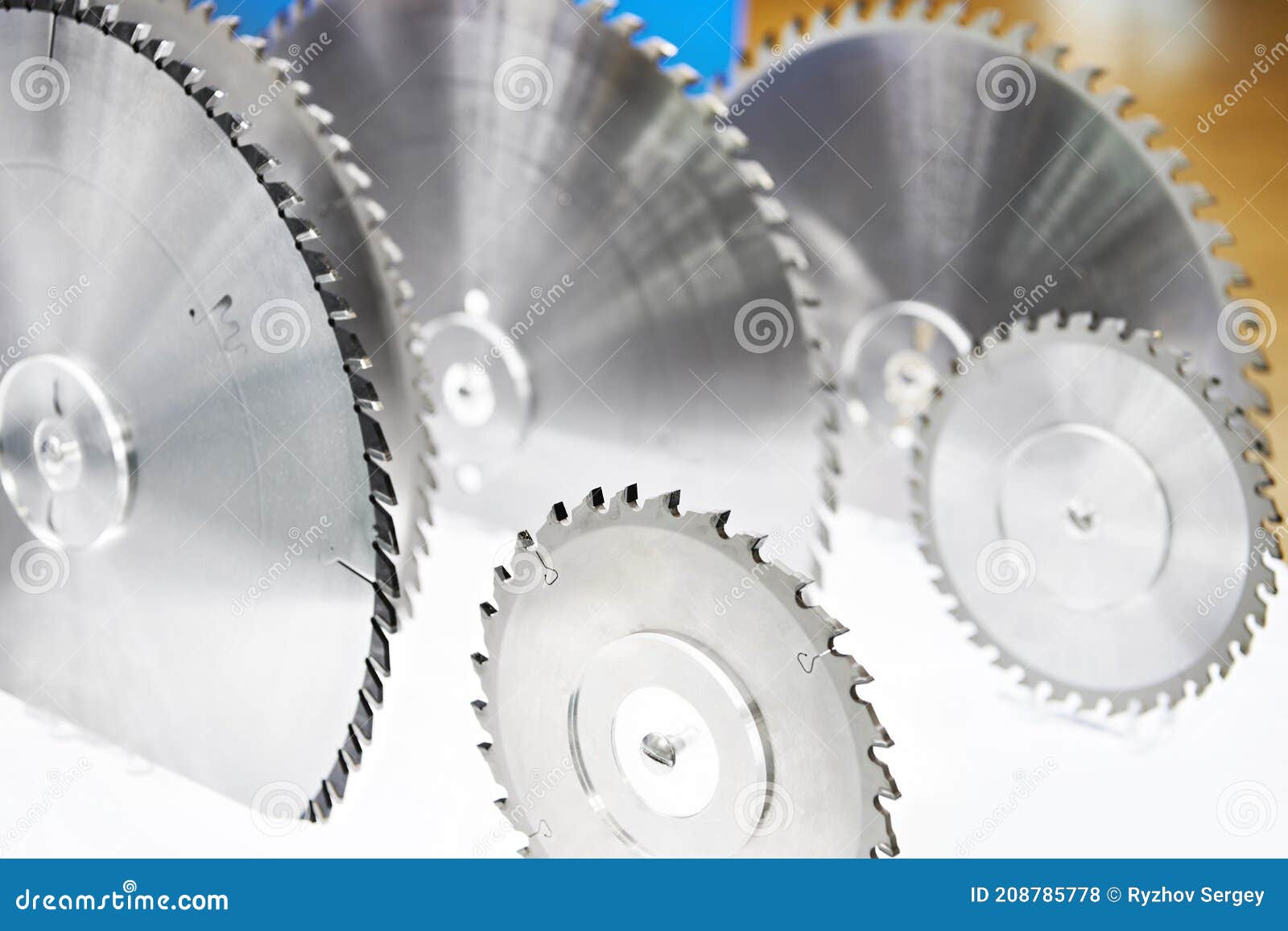 Discs of circular saws stock photo. Image of wheel, hardware - 208785778