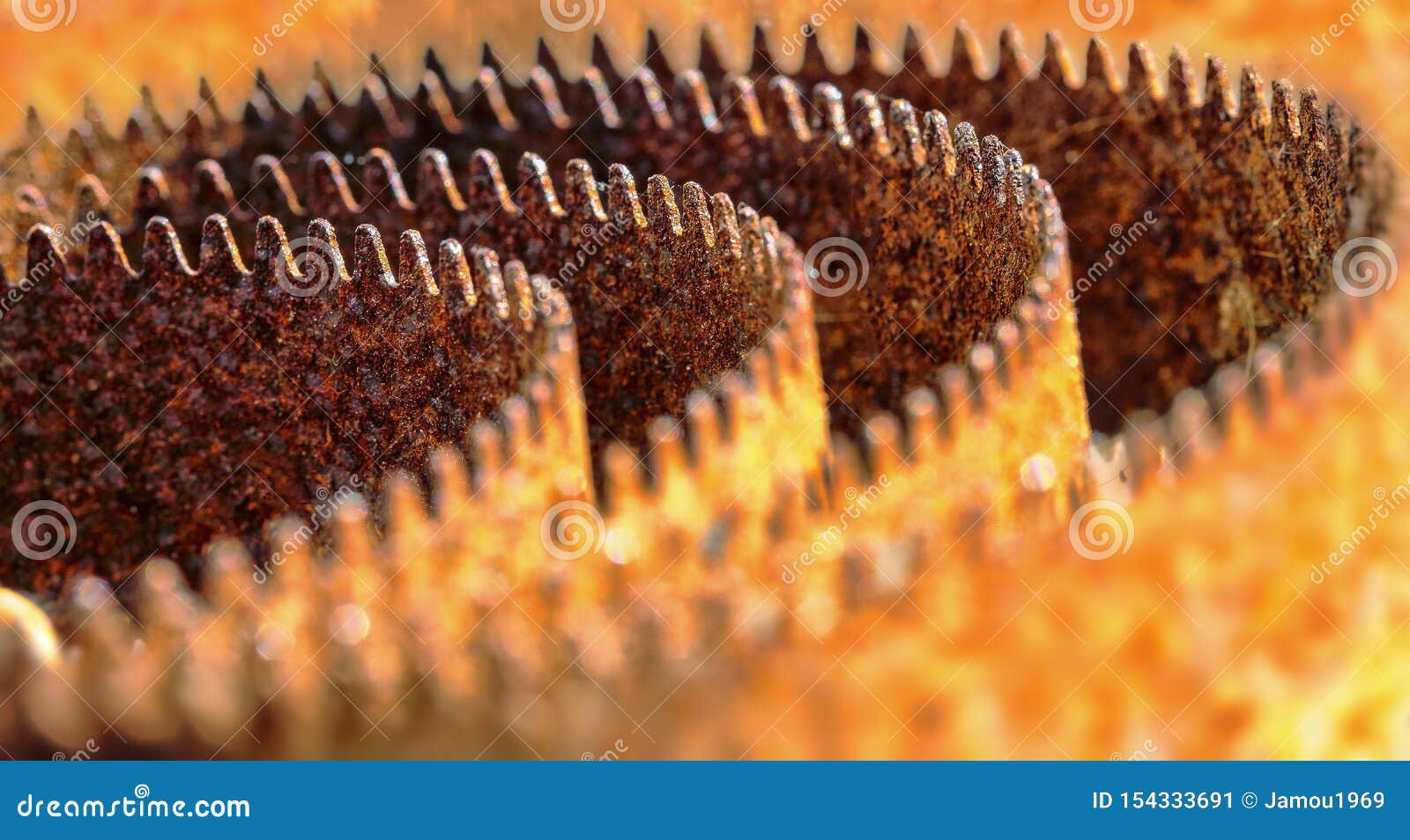 Jaws with rusty teeth stock image. Image of jaws, artwork - 154333691
