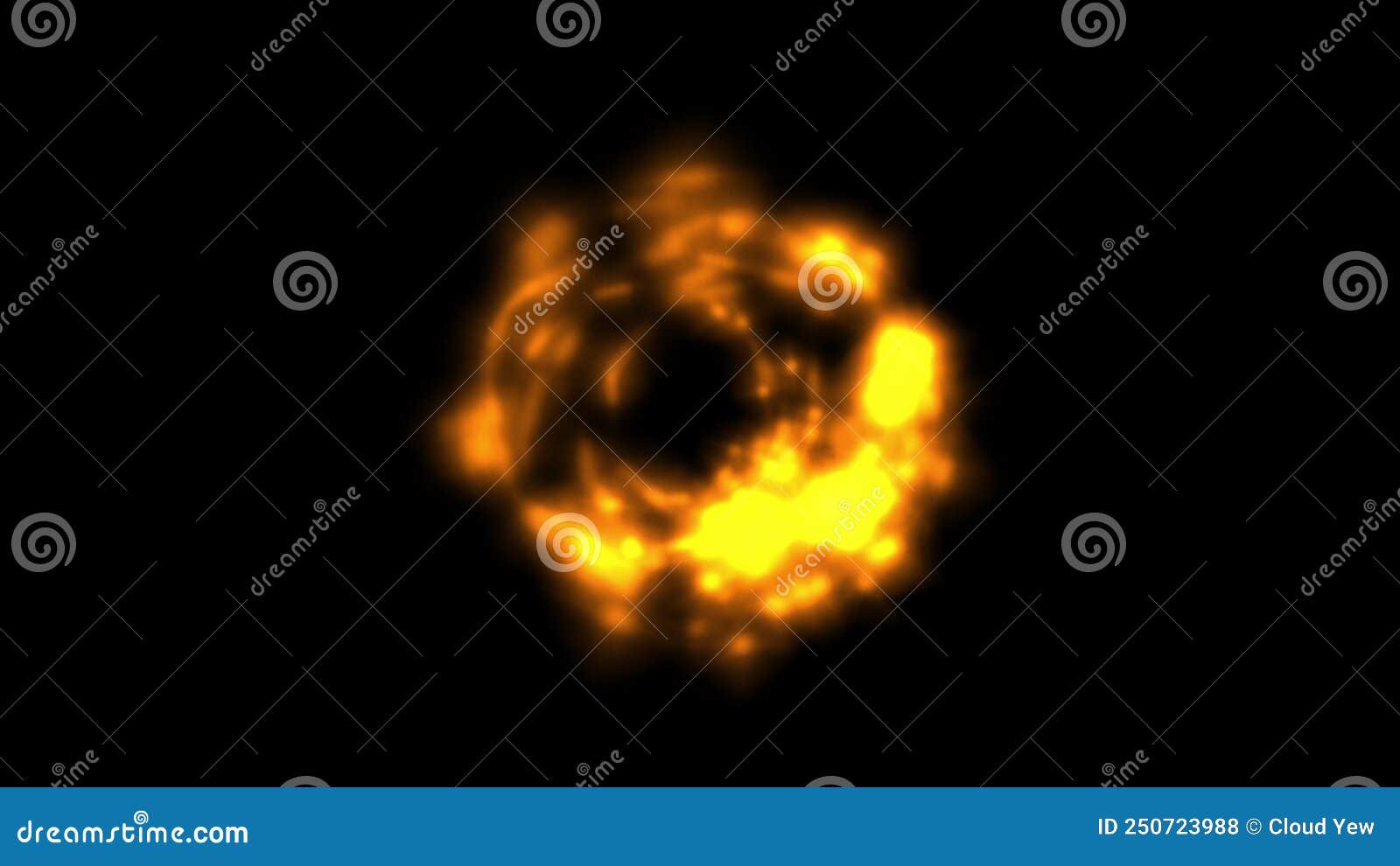 Circular Scatter Fire Flame Burn Stock Footage - Video of illuminated ...