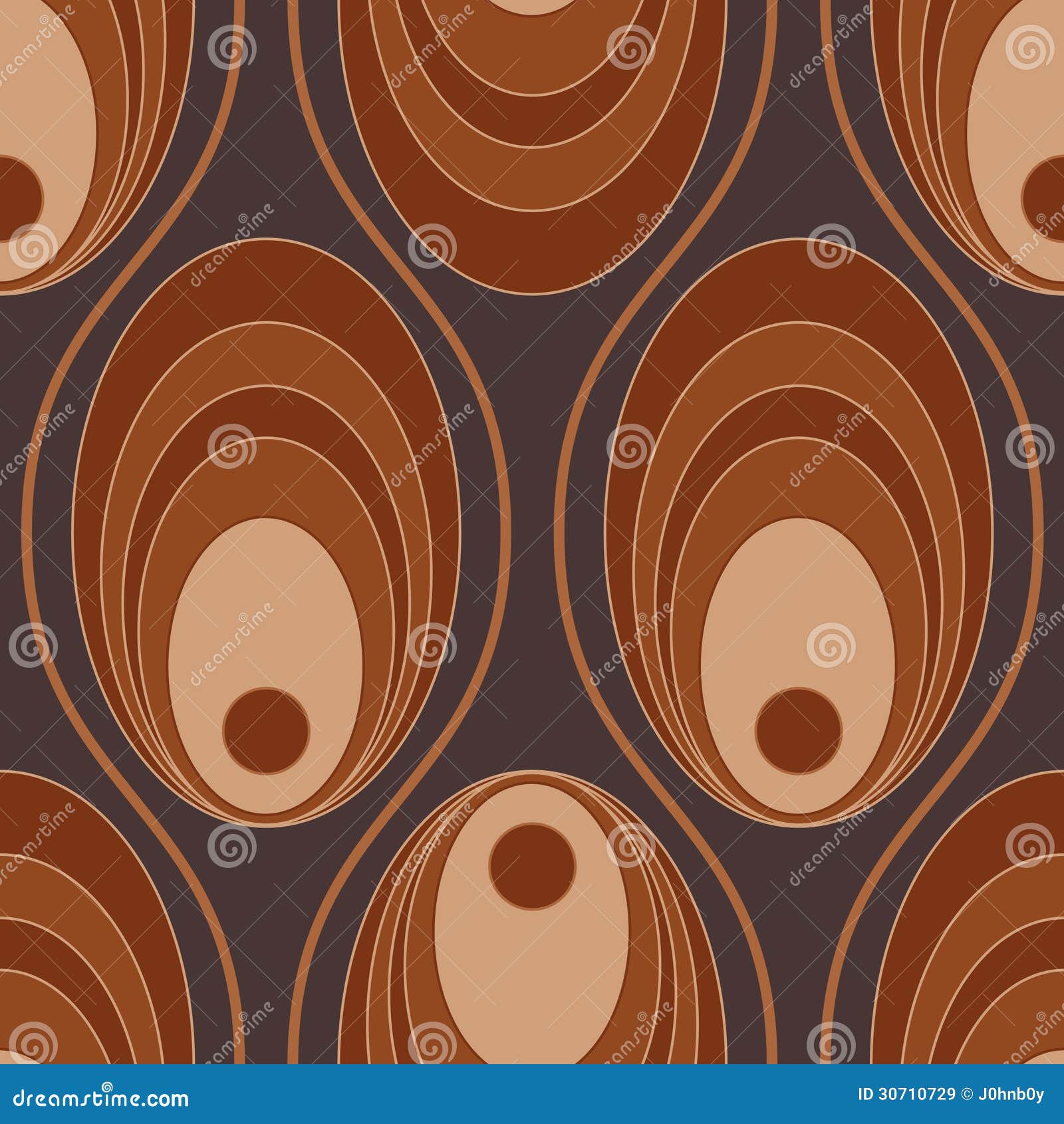 Circular seamless pattern stock vector. Illustration of geometric ...