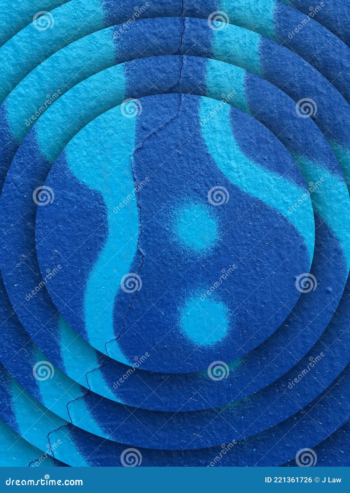Circular shades of blues stock photo. Image of curved - 221361726