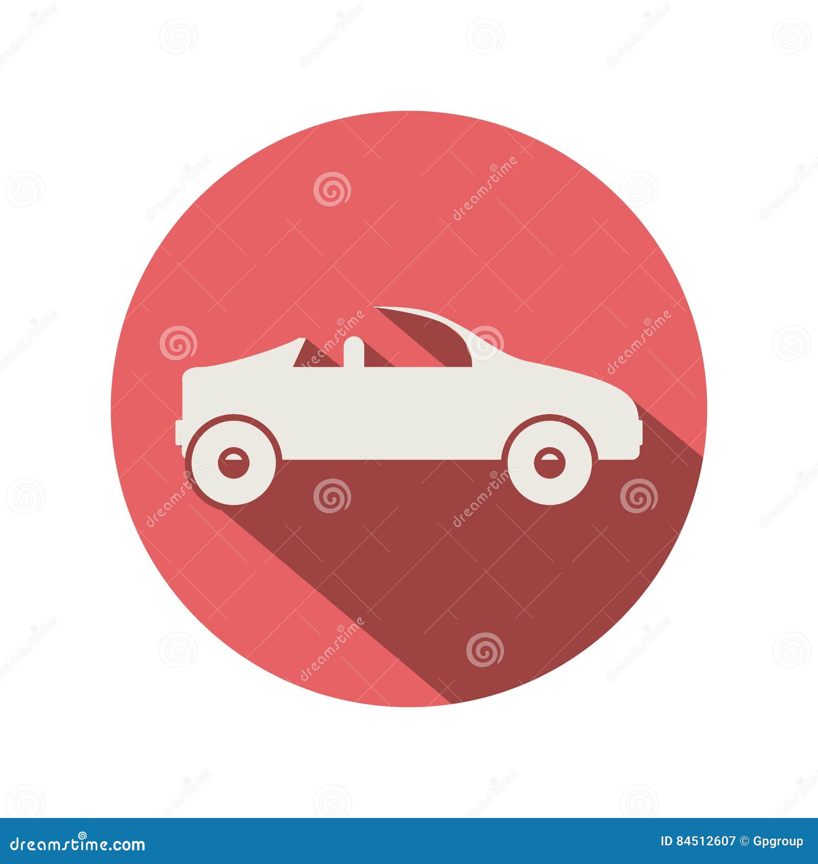 Circular Shape with Convertible Silhouette Stock Vector - Illustration ...