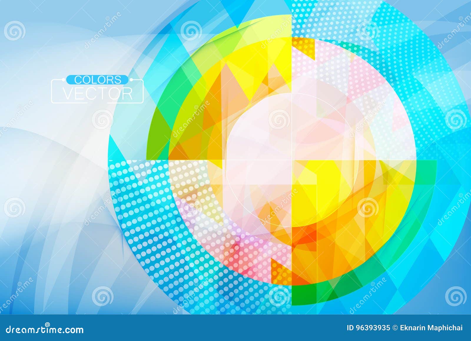 Circular Shape Modern Style Stock Vector - Illustration of swirl ...