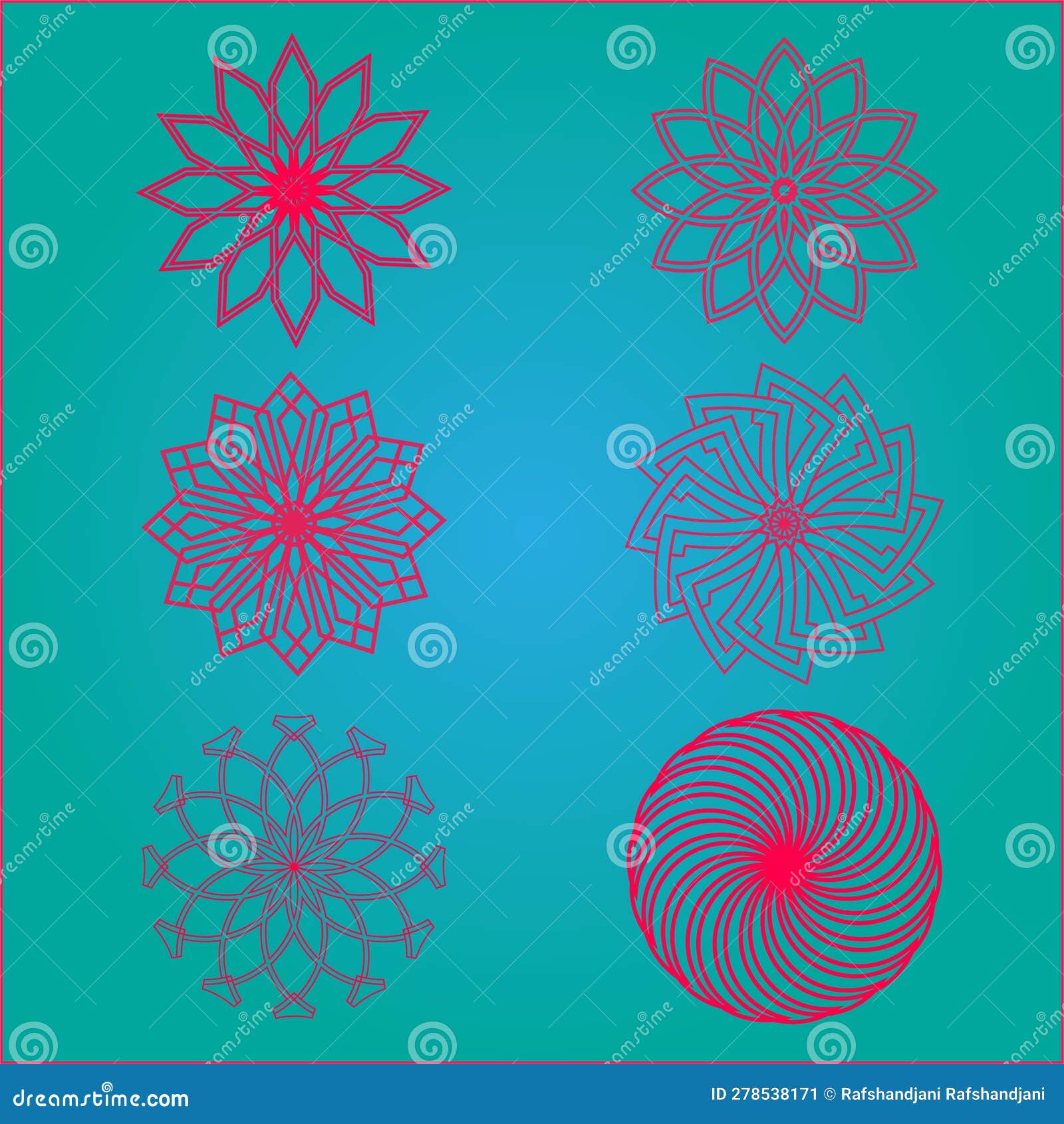 Circular Shape Vector Elements Stock Vector - Illustration of design ...