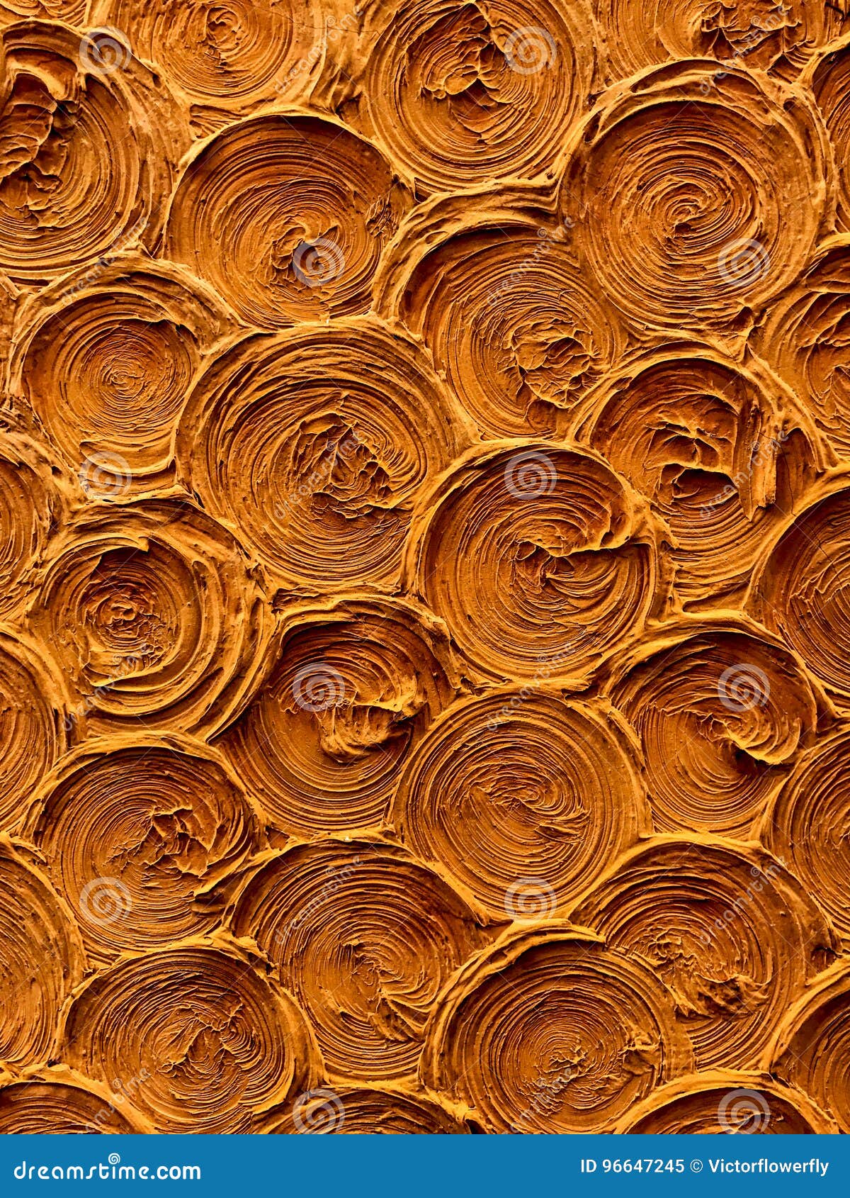 Circular Shell Spiral Background Pattern Texture on the Earthen Stock ...