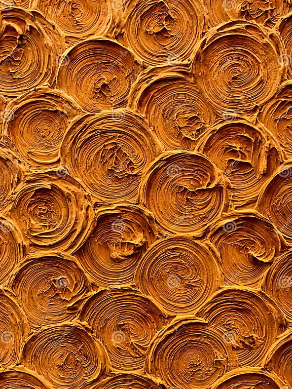 Circular Shell Spiral Background Pattern Texture on the Earthen Stock ...