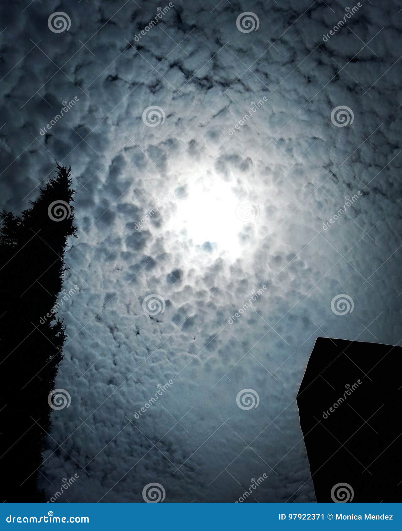 Circular sky stock image. Image of clouds, beautiful - 97922371