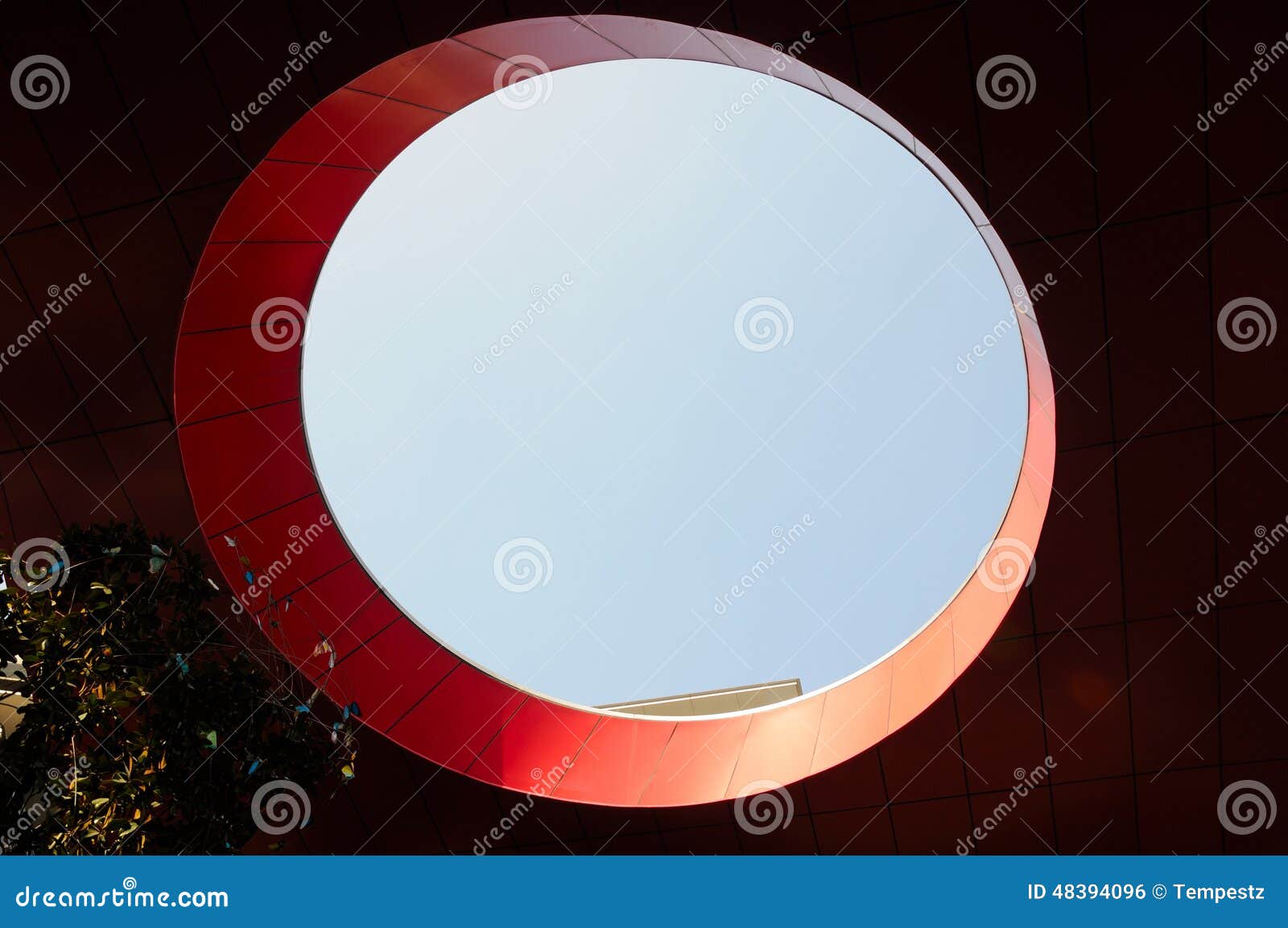 Circular Skylight Inside One Of The Courtyards Of Tabatabaei Mansion ...