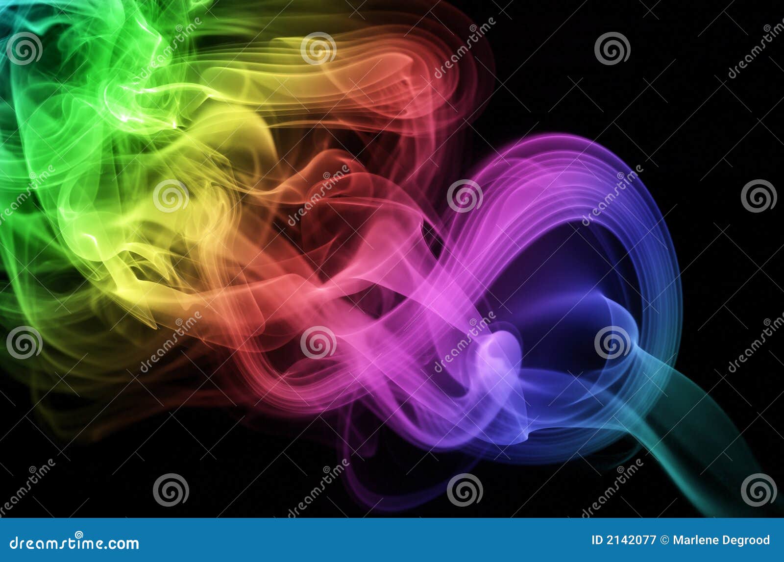 Circular Smoke stock image. Image of rainbow, curl, smolder - 2142077