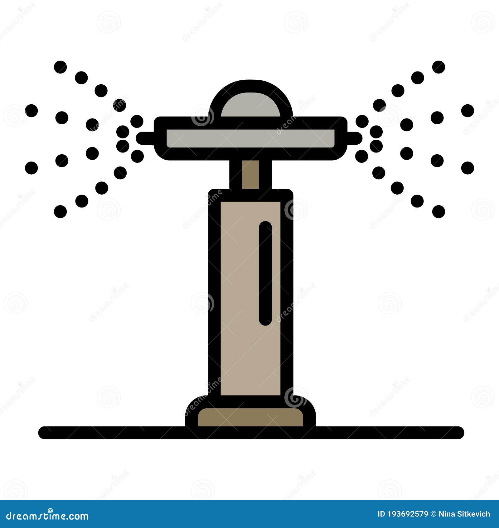 Sprinkler And Irrigation Logo Vector Inspiration | CartoonDealer.com ...