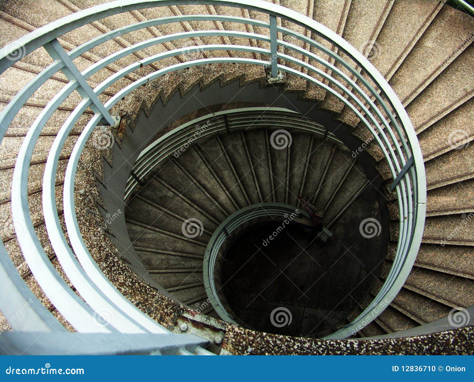 Circular stairs stock photo. Image of rotate, descent - 12836710