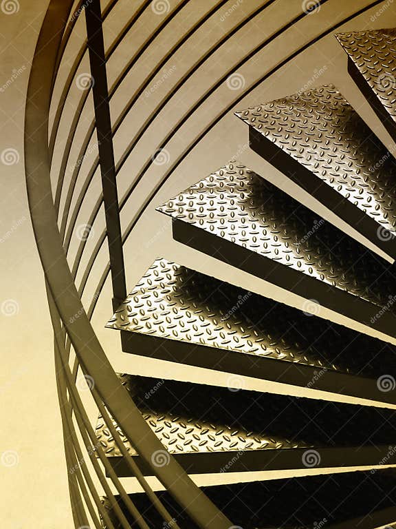 Circular steps stock photo. Image of rail, steps, ambition - 12695096