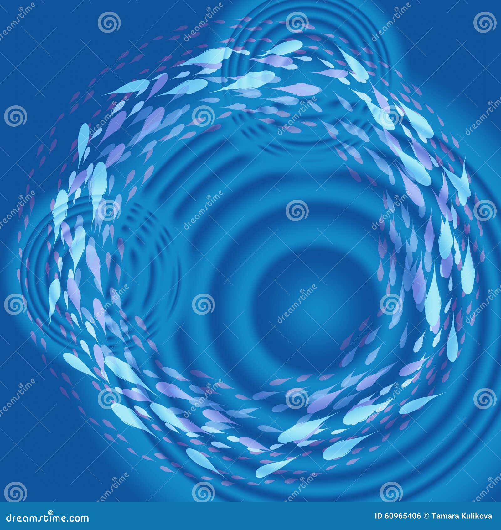 Fish Frame Vector Illustration | CartoonDealer.com #32195098