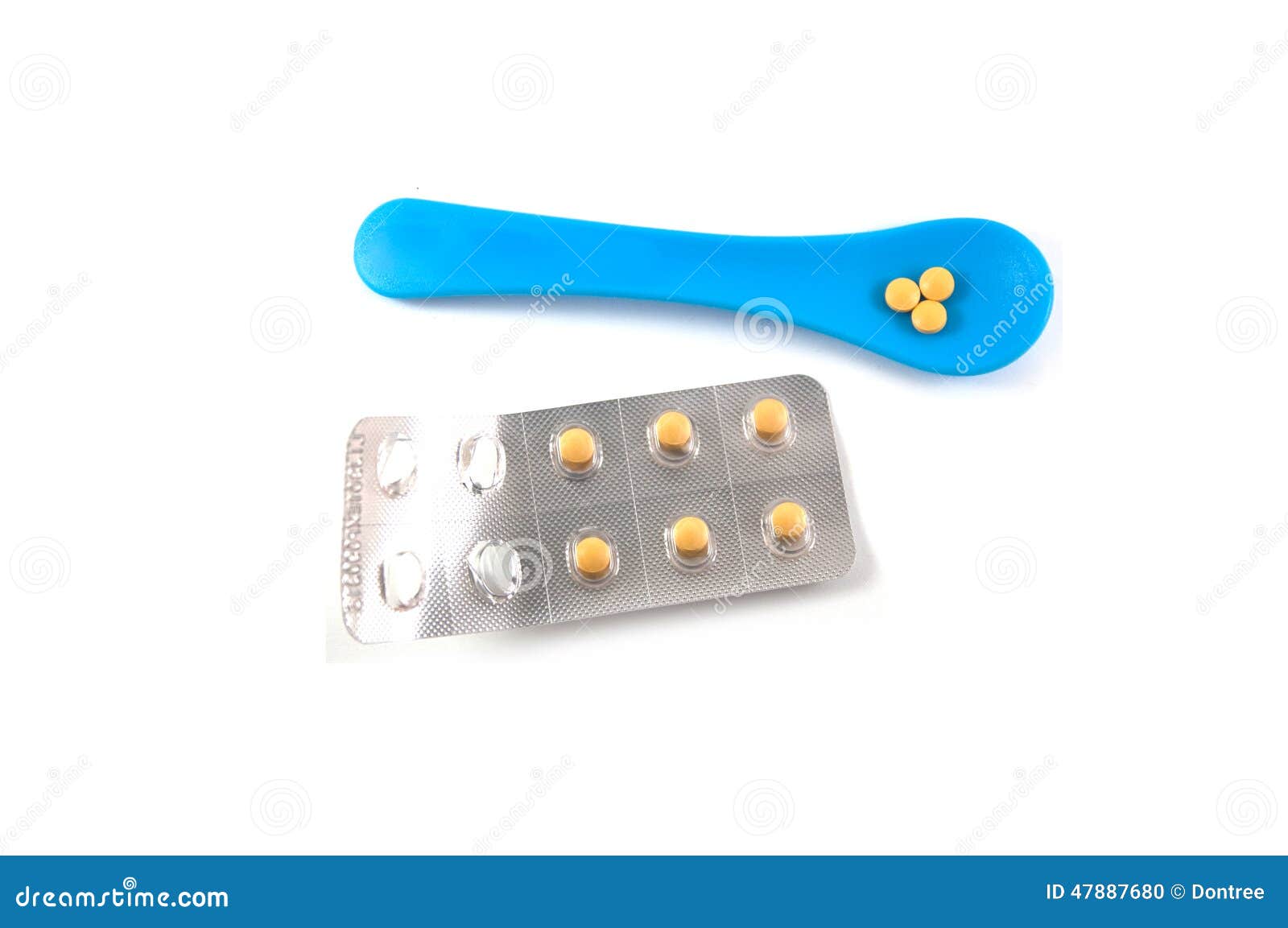 Circular tablet stock photo. Image of capsule, health - 47887680
