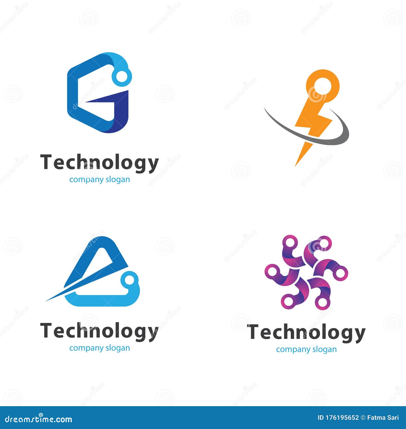 Circular Technology Circuit Icon Logo Stock Vector - Illustration of ...