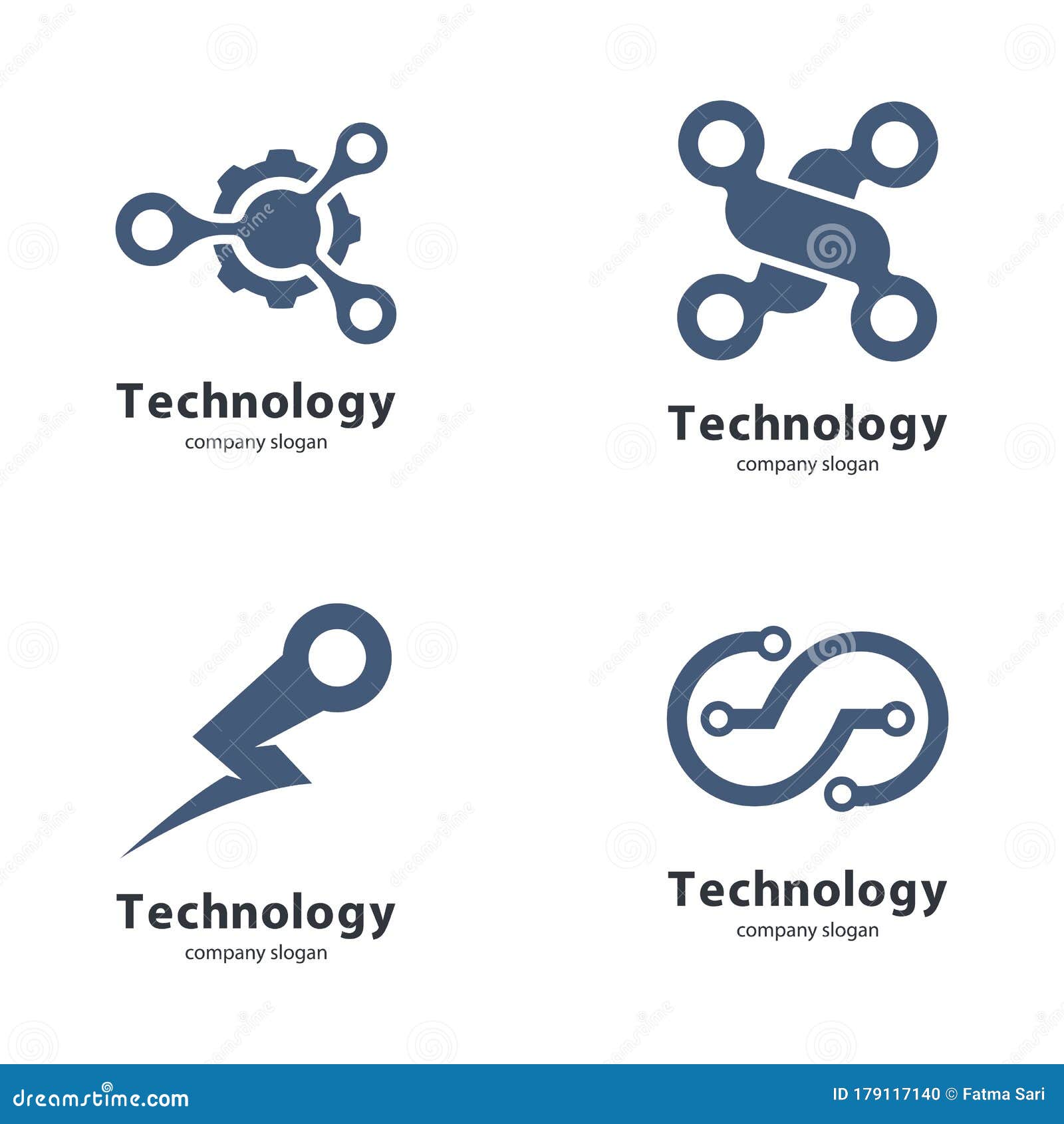 Circular Technology Circuit Icon Logo Stock Vector - Illustration of ...