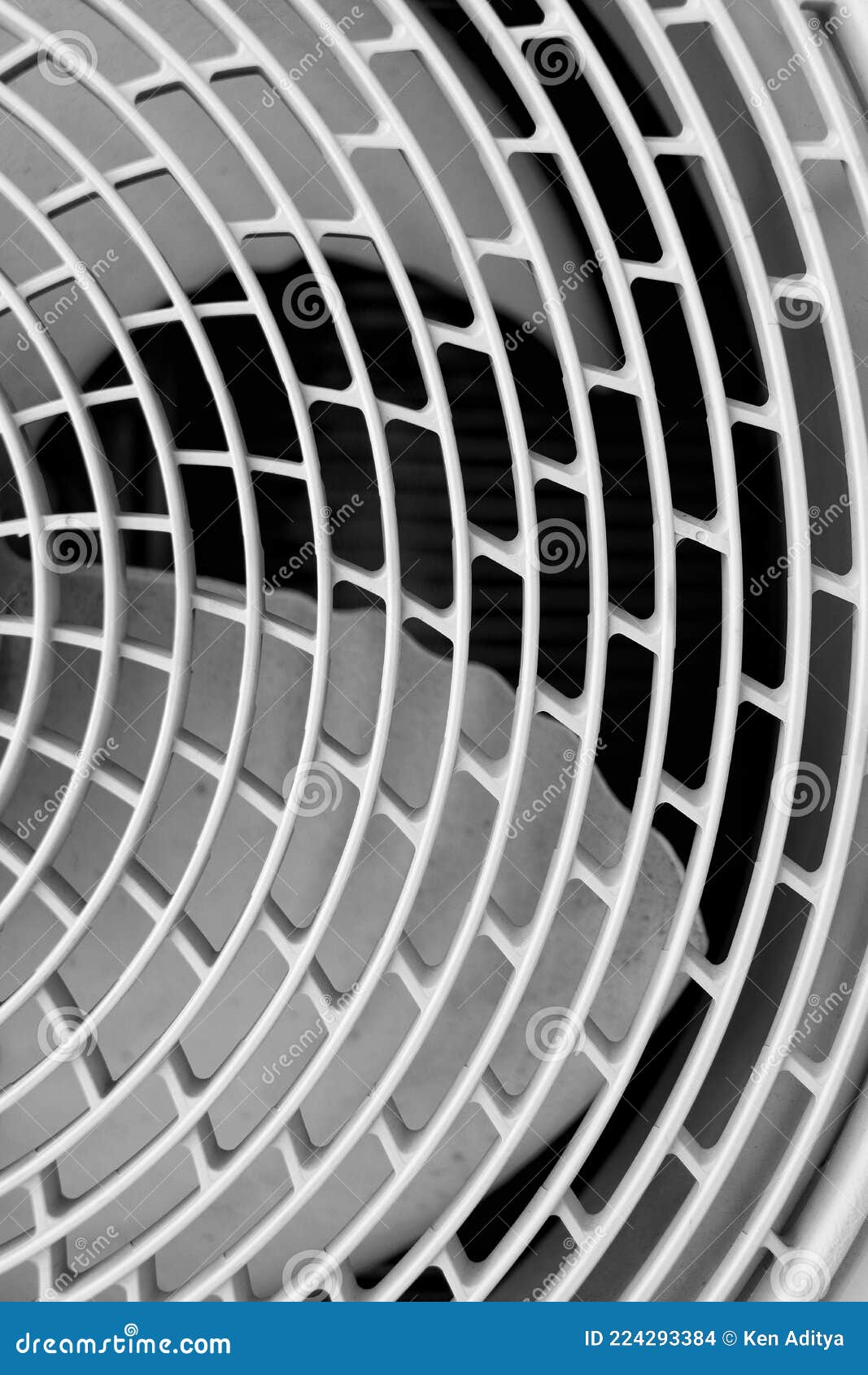 Circular Texture of Outdoor Air Conditioning Fan Stock Photo - Image of ...